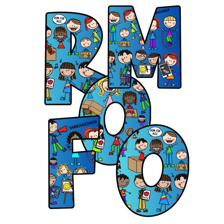 Barnehagedagen 2026 – ROM FOR ALLE – dekorbokstaver | Print til ...